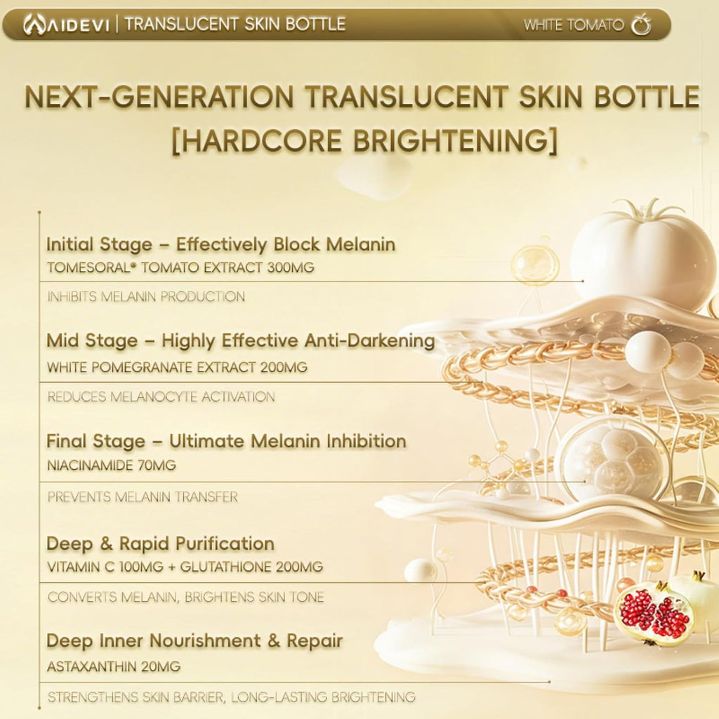 skin whitening multivitamins for glow