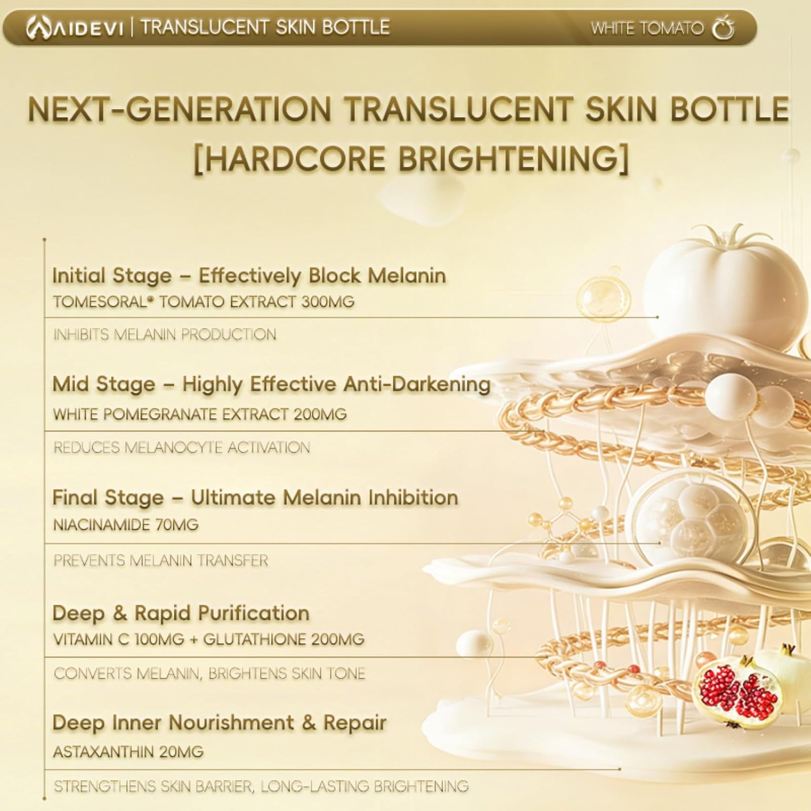 skin whitening multivitamins for glow