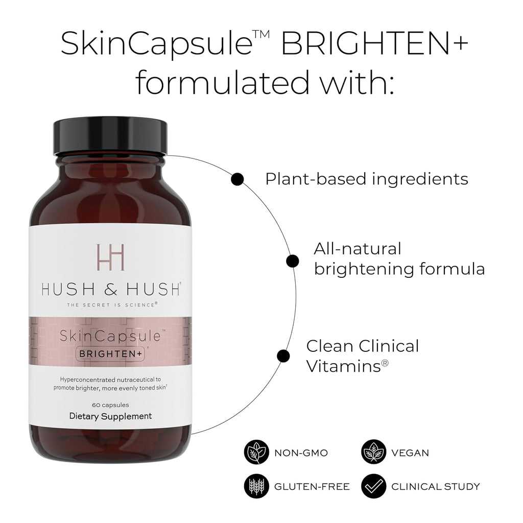 SkinCapsule Brighten+ brightening formula