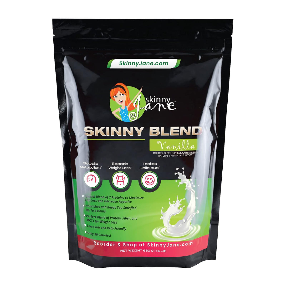 skinny blend protein powder benefits