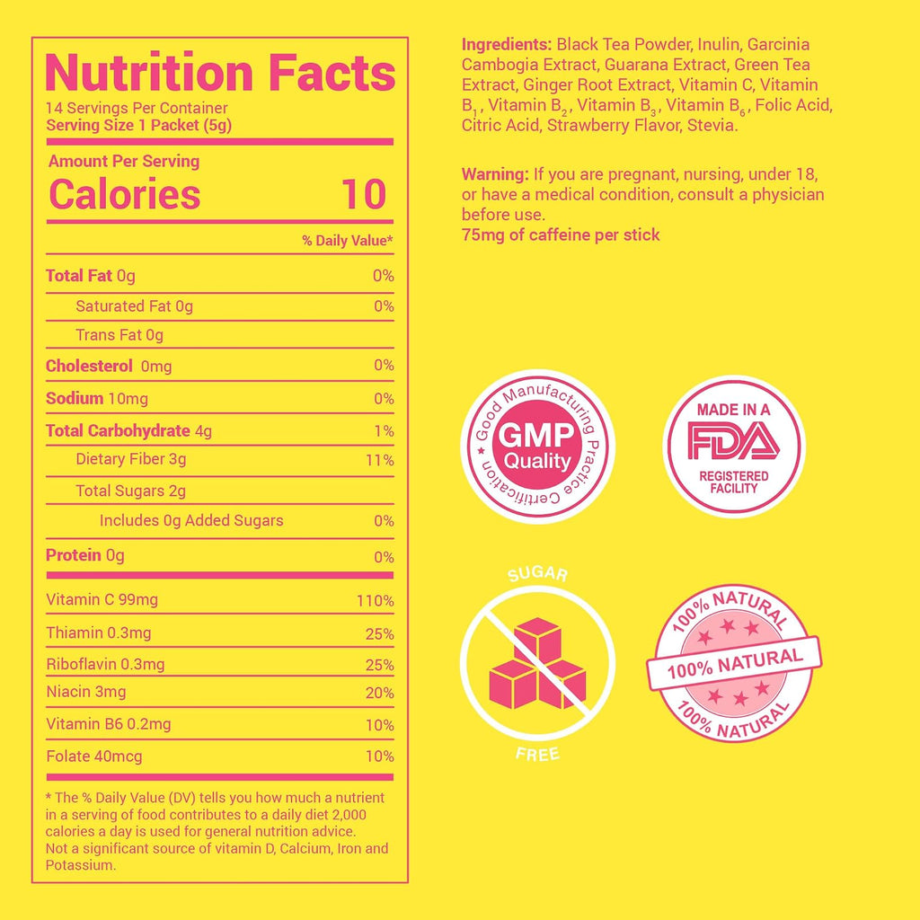 skinny teas daytime tea sticks