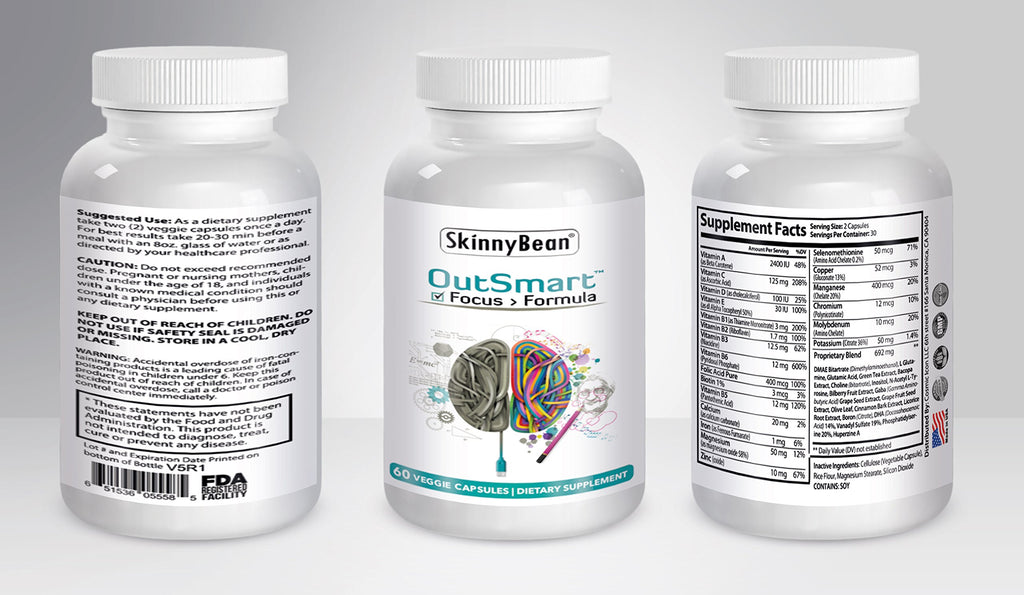 SkinnyBean Neurotrophic supplements for brain health