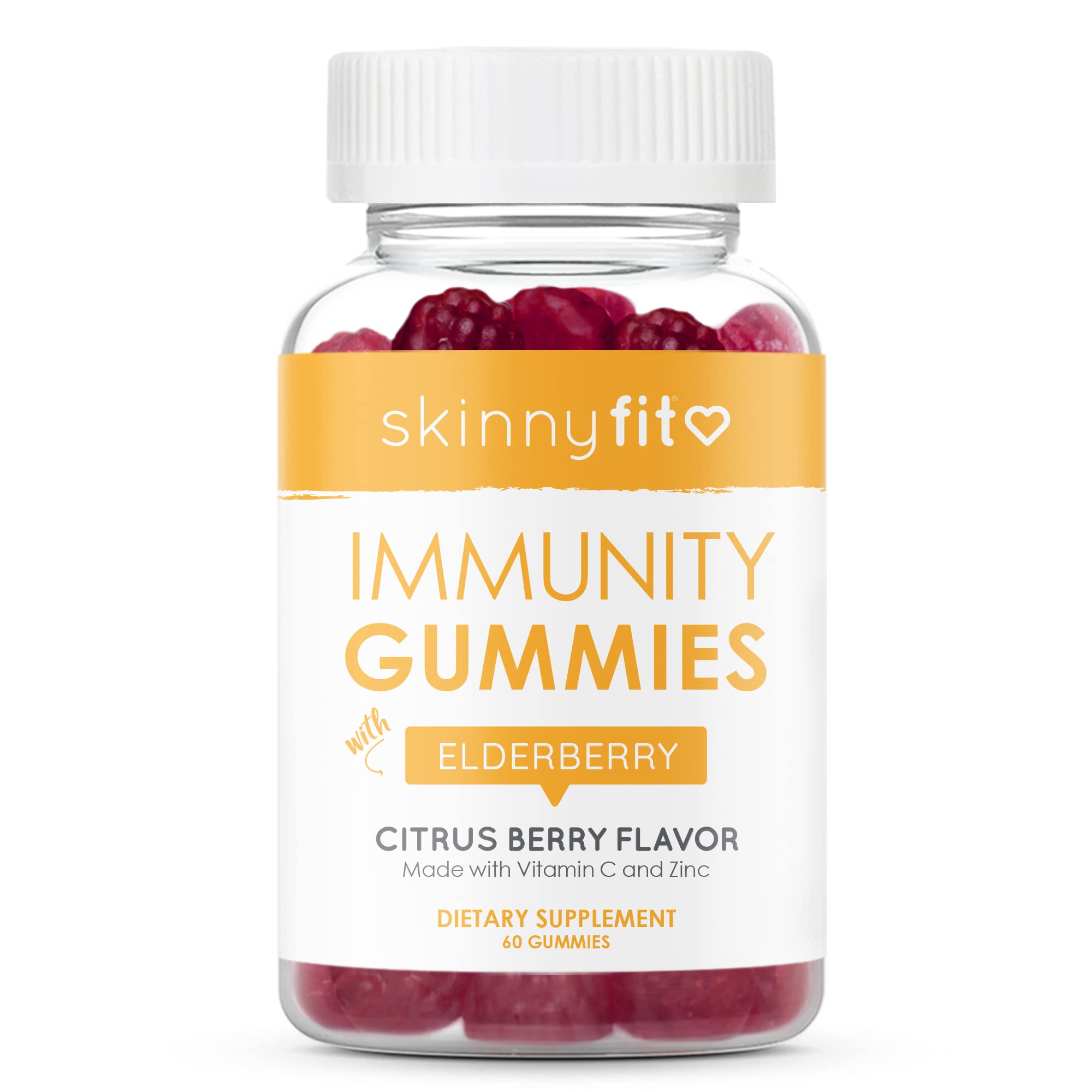 SkinnyFit elderberry gummies for immunity