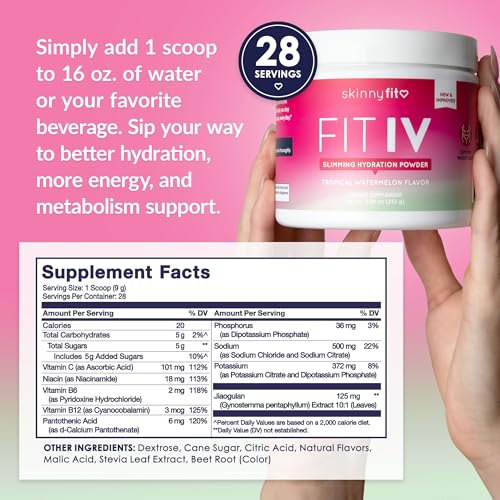 SkinnyFit hydration powder benefits