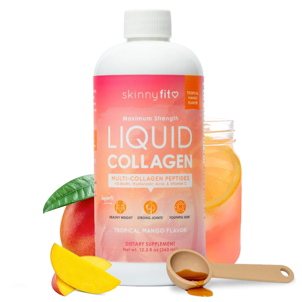 SkinnyFit liquid collagen tropical mango