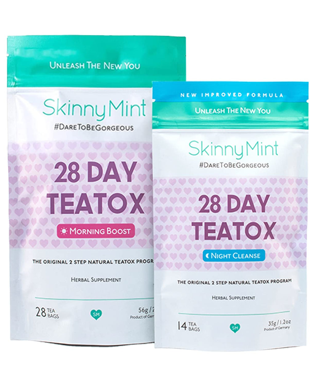 SkinnyMint detox tea 28 day program