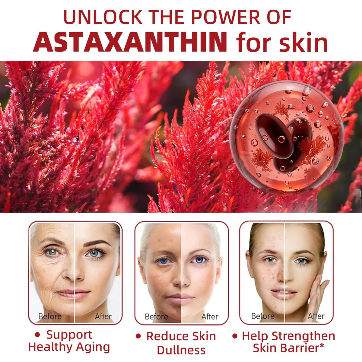 Skiseoy astaxanthin for skin support