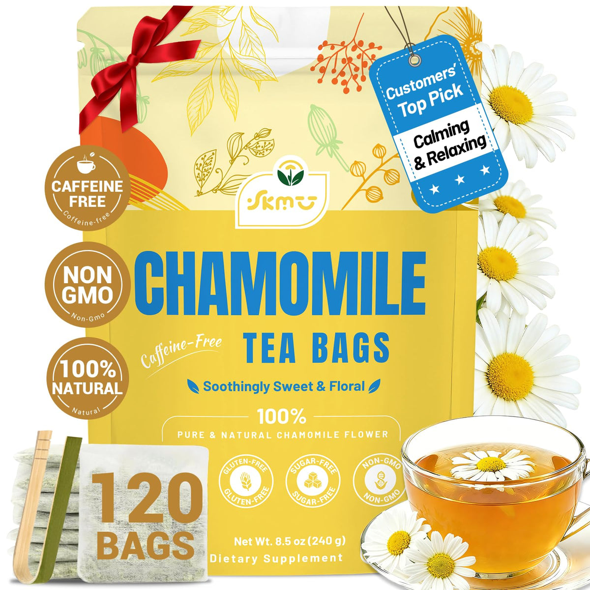 SKMTT chamomile tea bags 120 count