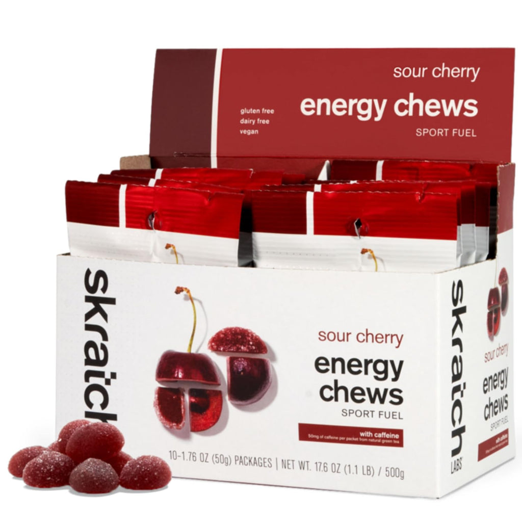 Skratch Labs caffeinated energy chews