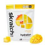 Skratch Labs caffeinated mango drink mix