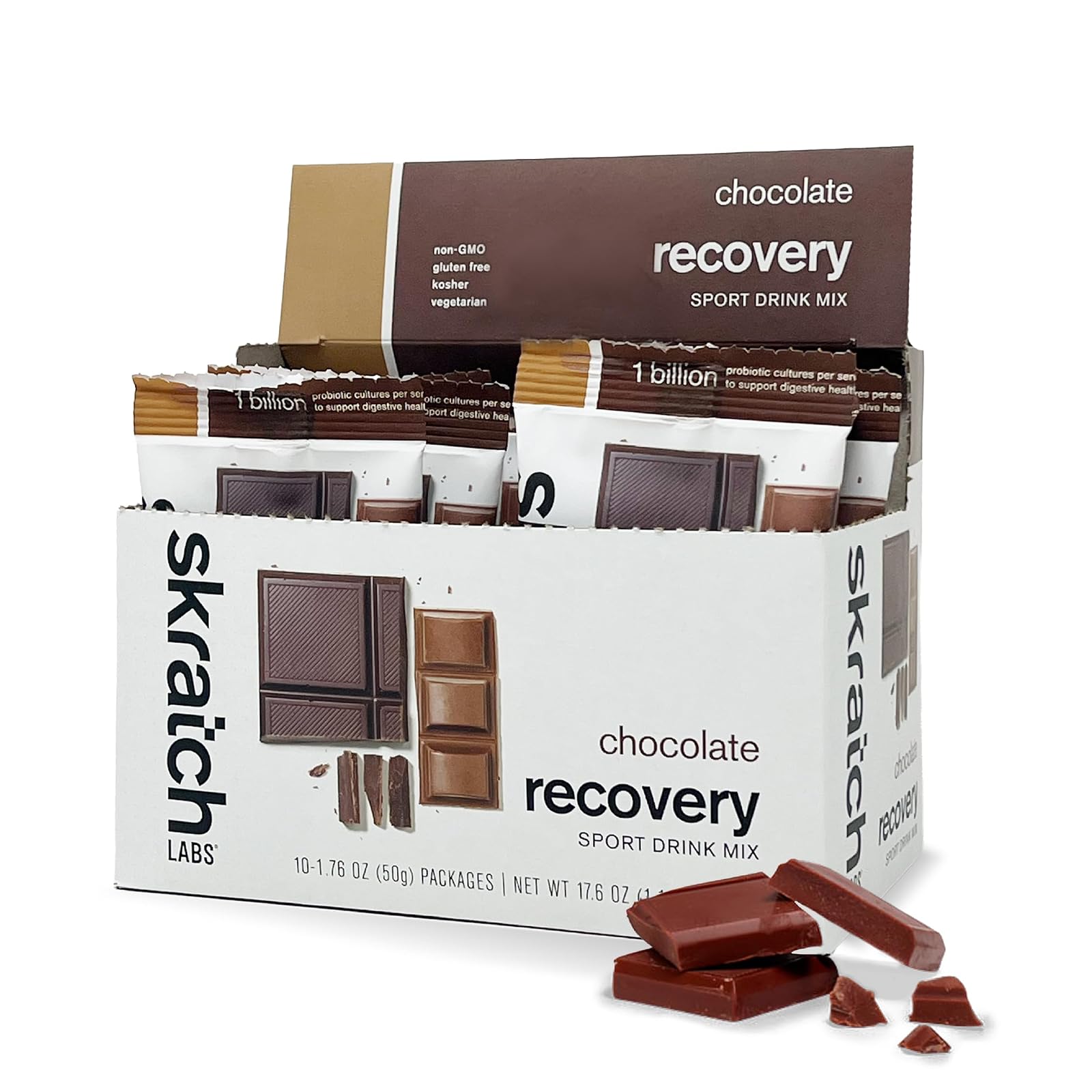 Skratch Labs chocolate recovery drink