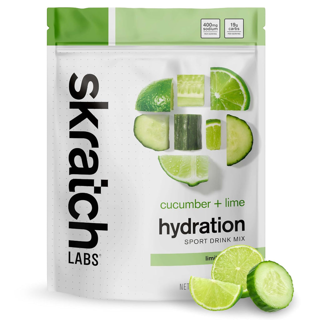 Skratch Labs cucumber lime hydration mix