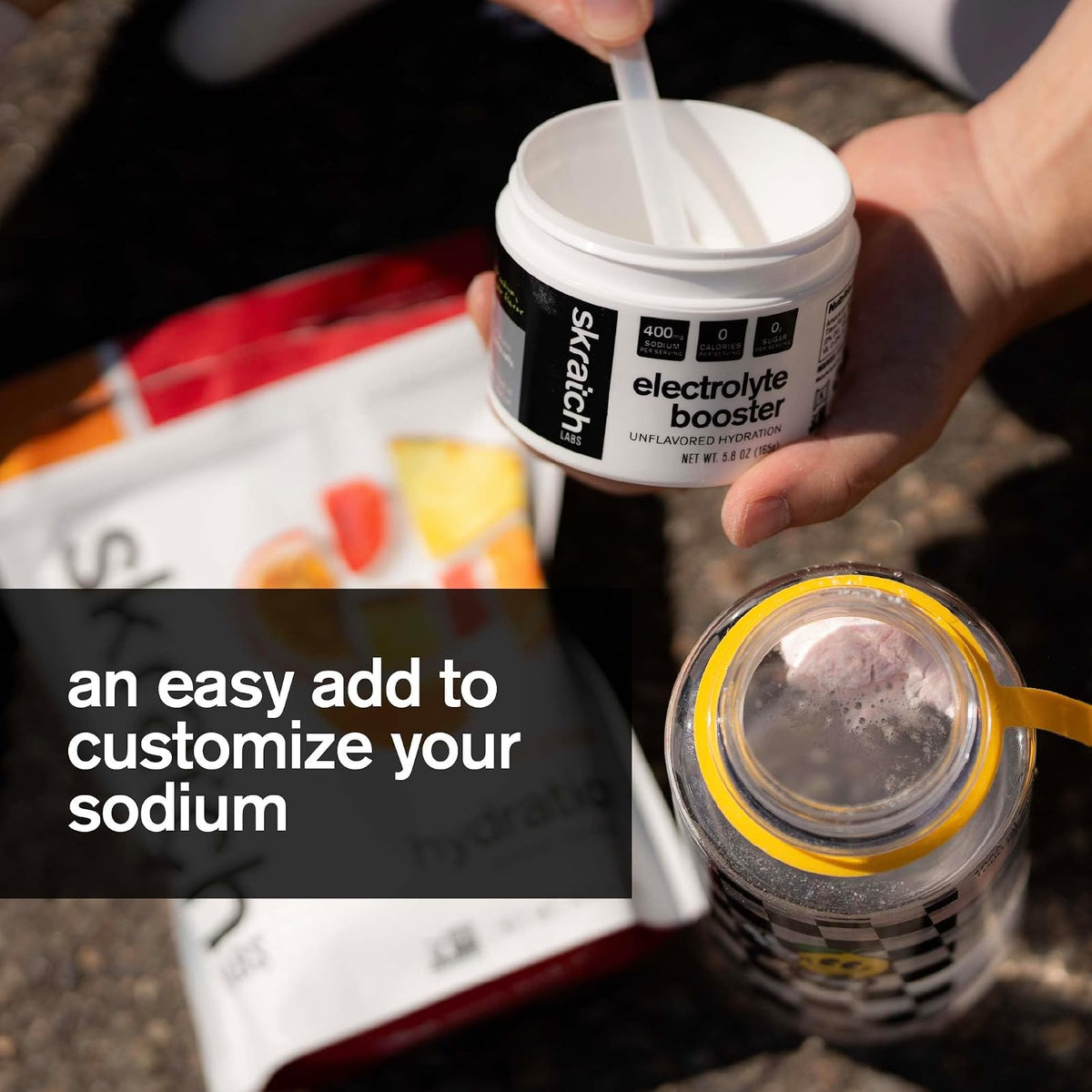 Skratch Labs electrolyte powder for workouts