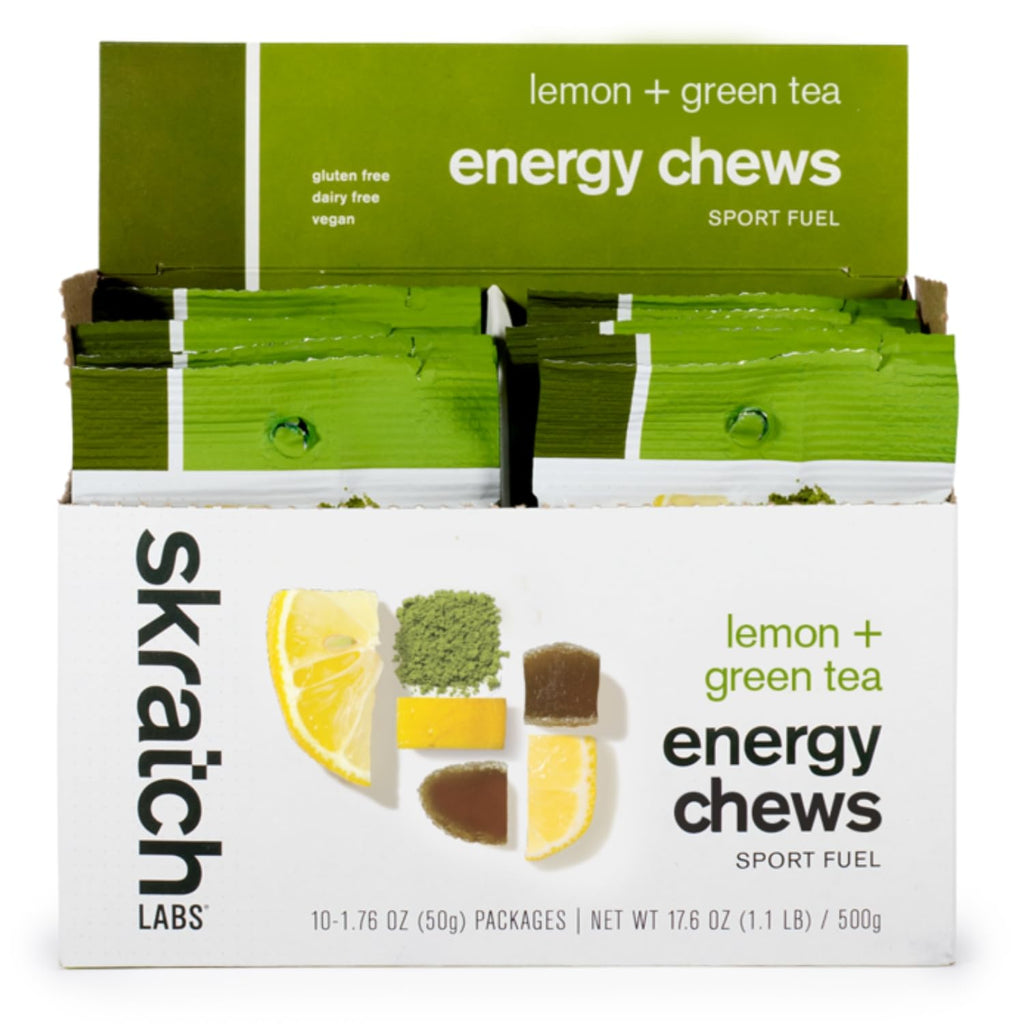 Skratch Labs energy chews lemon flavour
