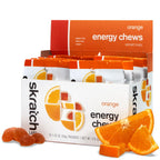 Skratch Labs energy chews orange flavour