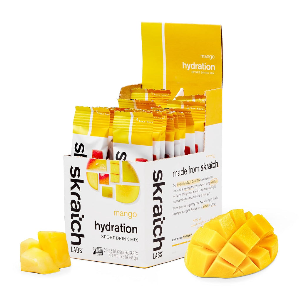 Skratch Labs mango hydration mix