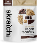 Skratch Labs oat milk latte recovery drink