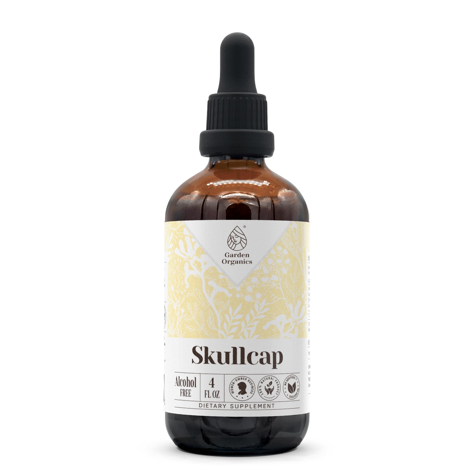 skullcap alcohol-free tincture extract