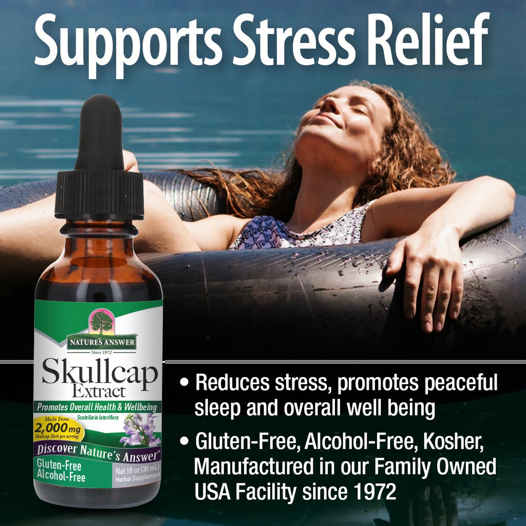 skullcap extract for better sleep