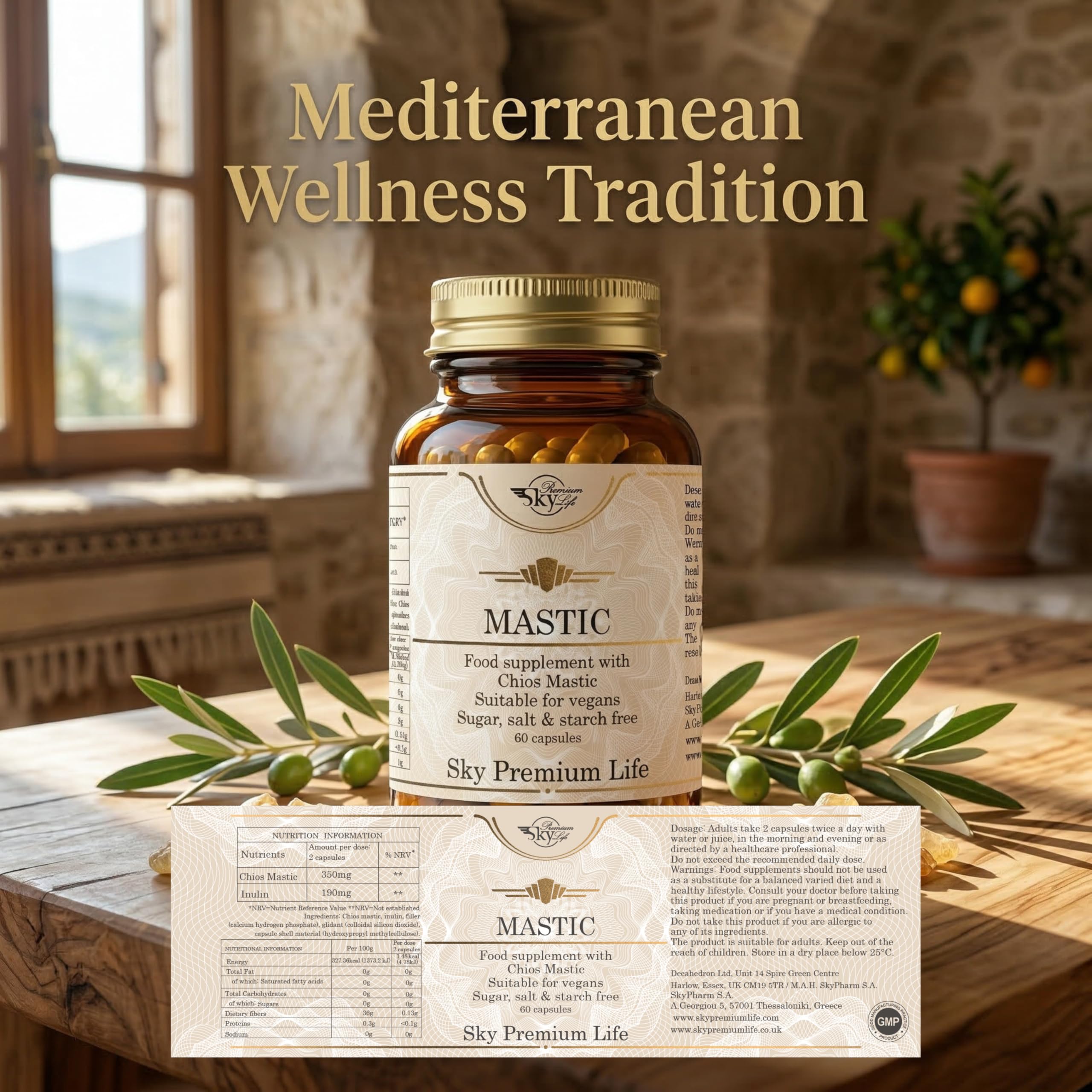 Sky herbal capsules for overall wellness