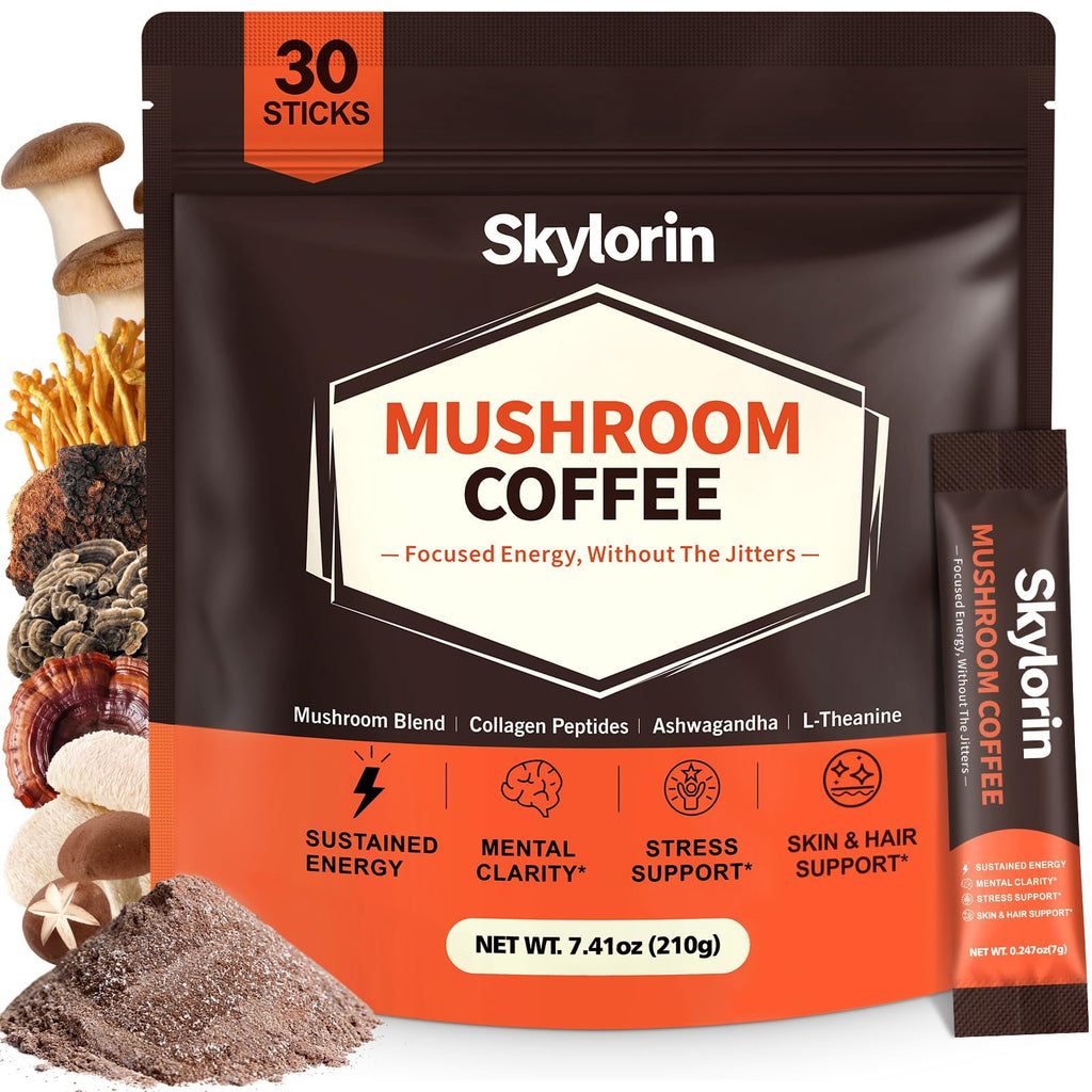 Skylorin mushroom coffee sticks