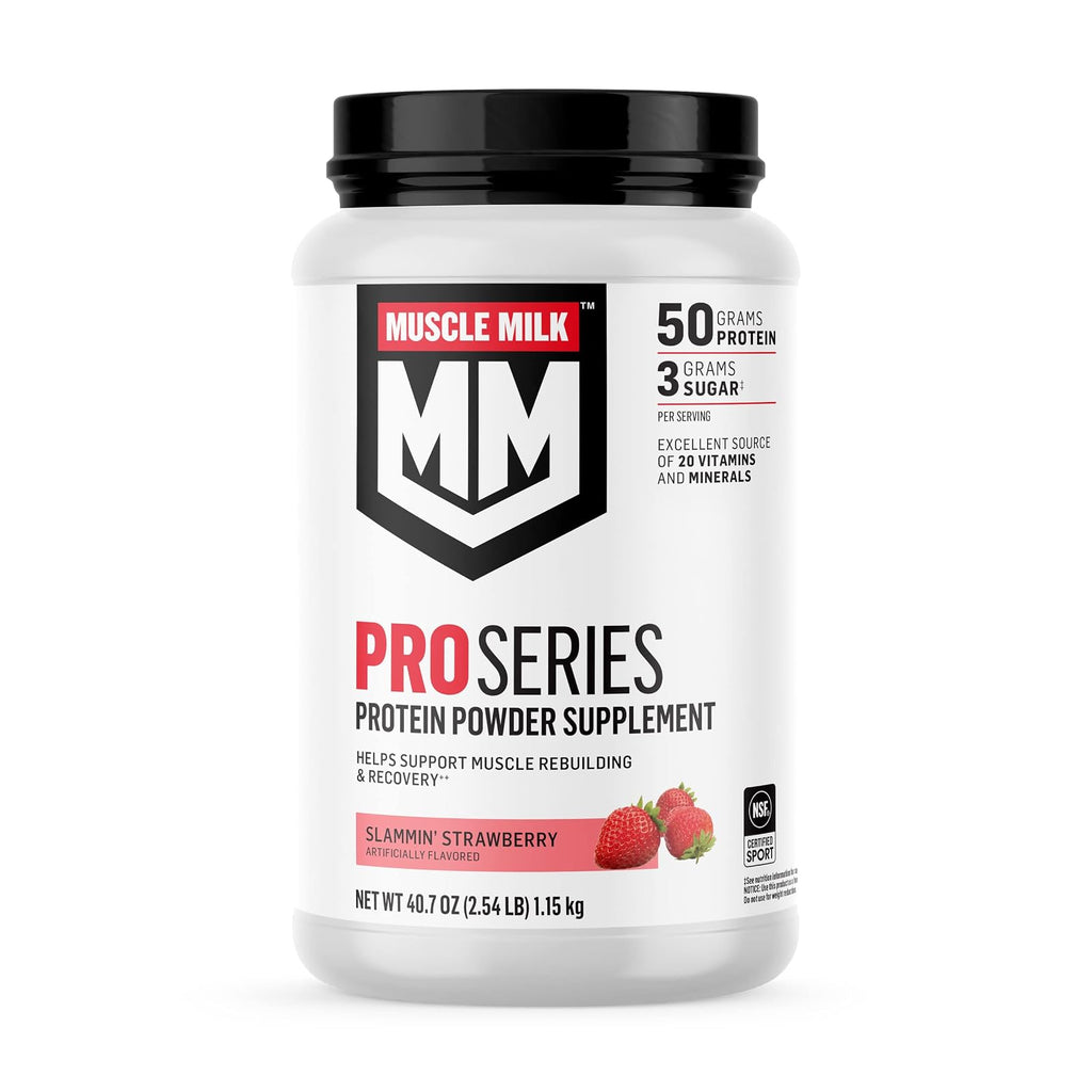 Slammin' Strawberry protein powder