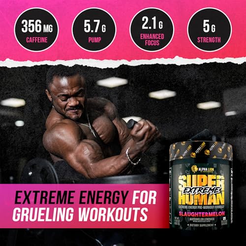 Slaughtermelon flavour pre-workout powder
