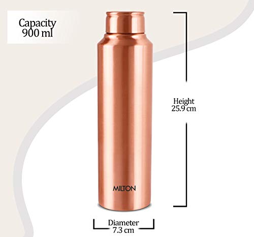 sleek design copper water bottle