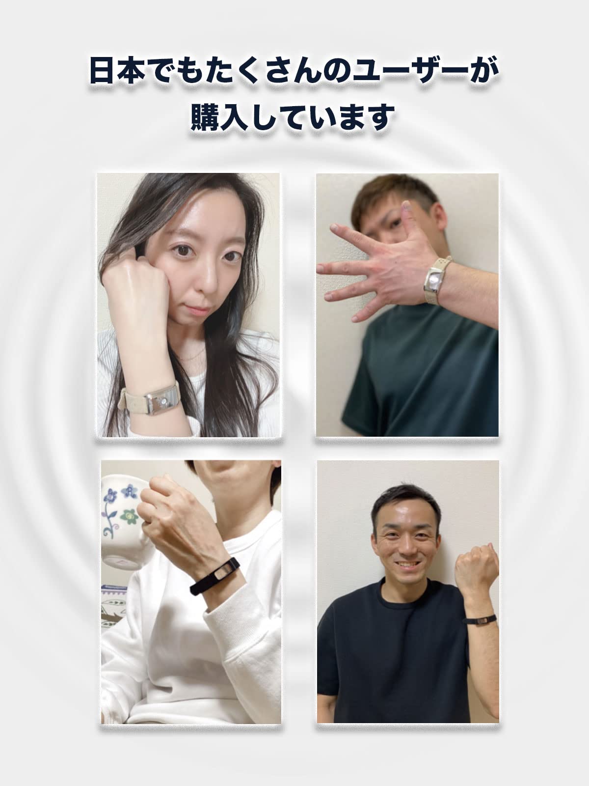 sleek design sleep bracelet with valerian