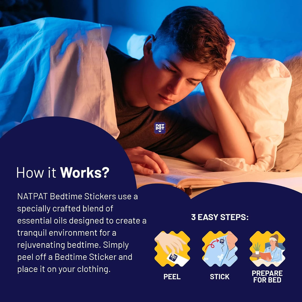 sleep aid stickers with 10mg melatonin