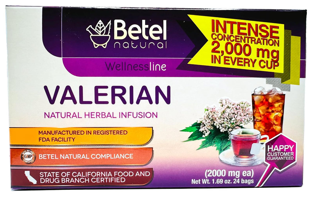 sleep aid valerian tea bags