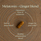 sleep aid with melatonin and ginger