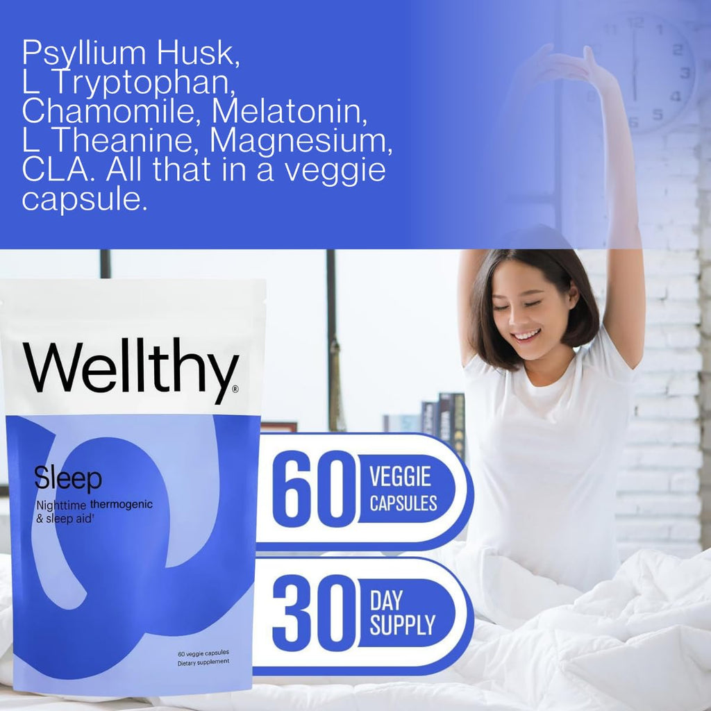 Sleep aid with thermogenic properties