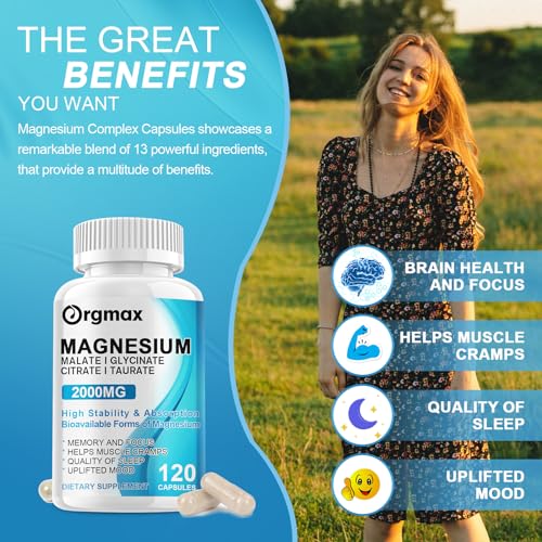 Sleep better with magnesium citrate formula