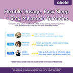 Sleep gummies for improved sleep quality