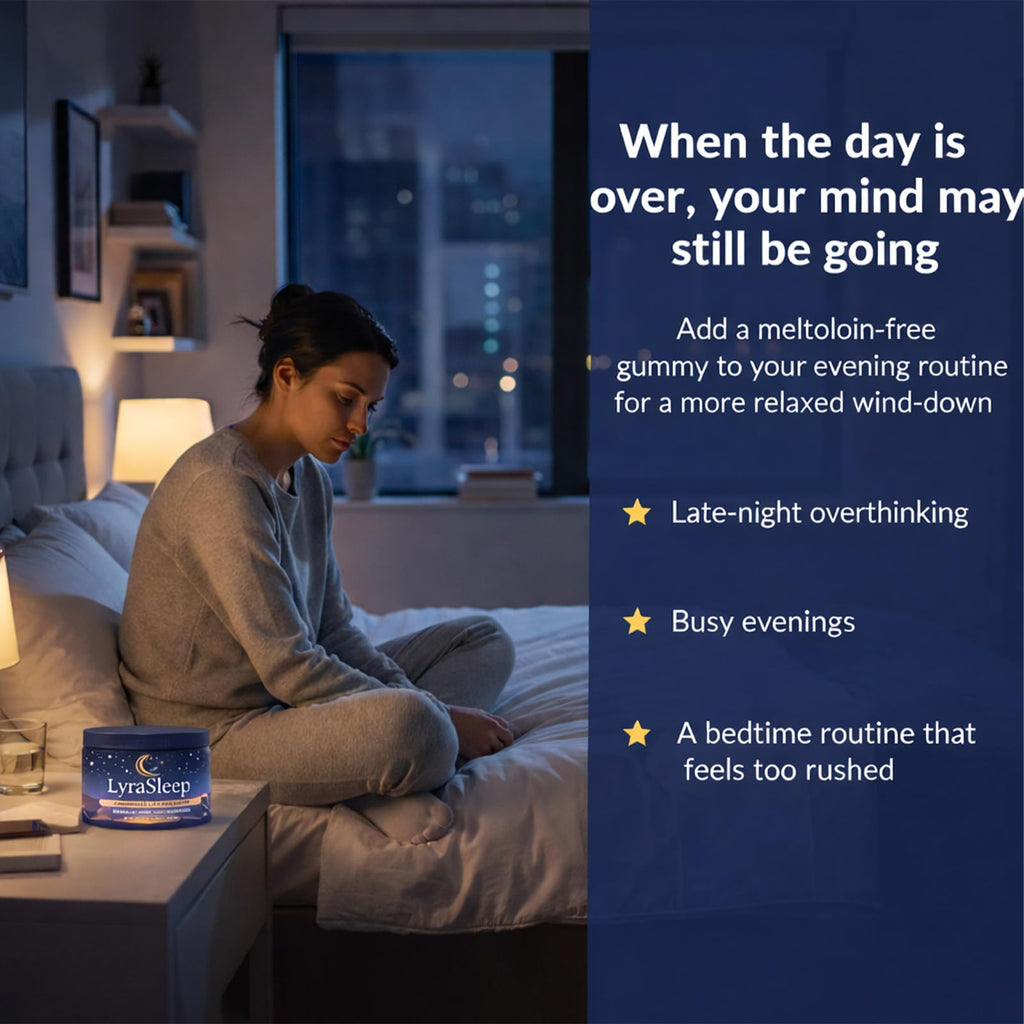 Sleep gummies for stress relief