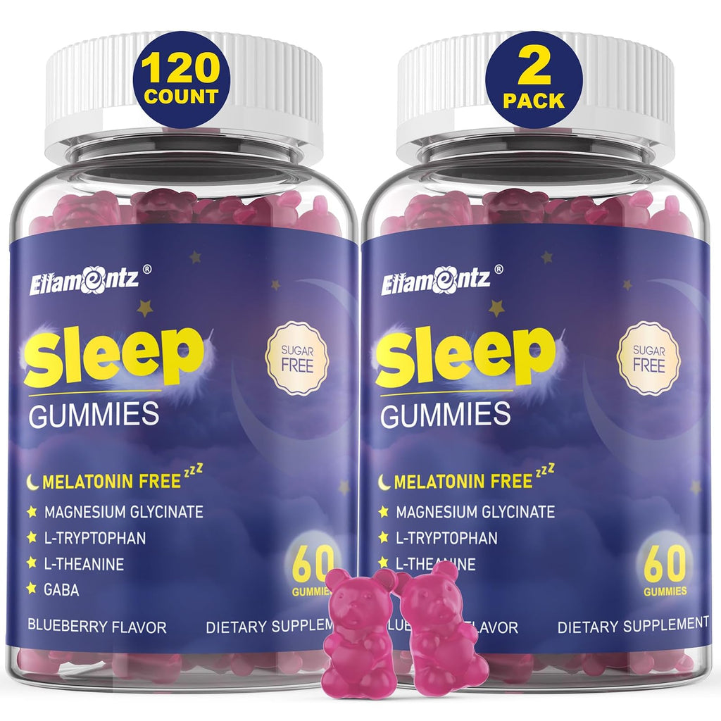 Sleep gummies with magnesium glycinate