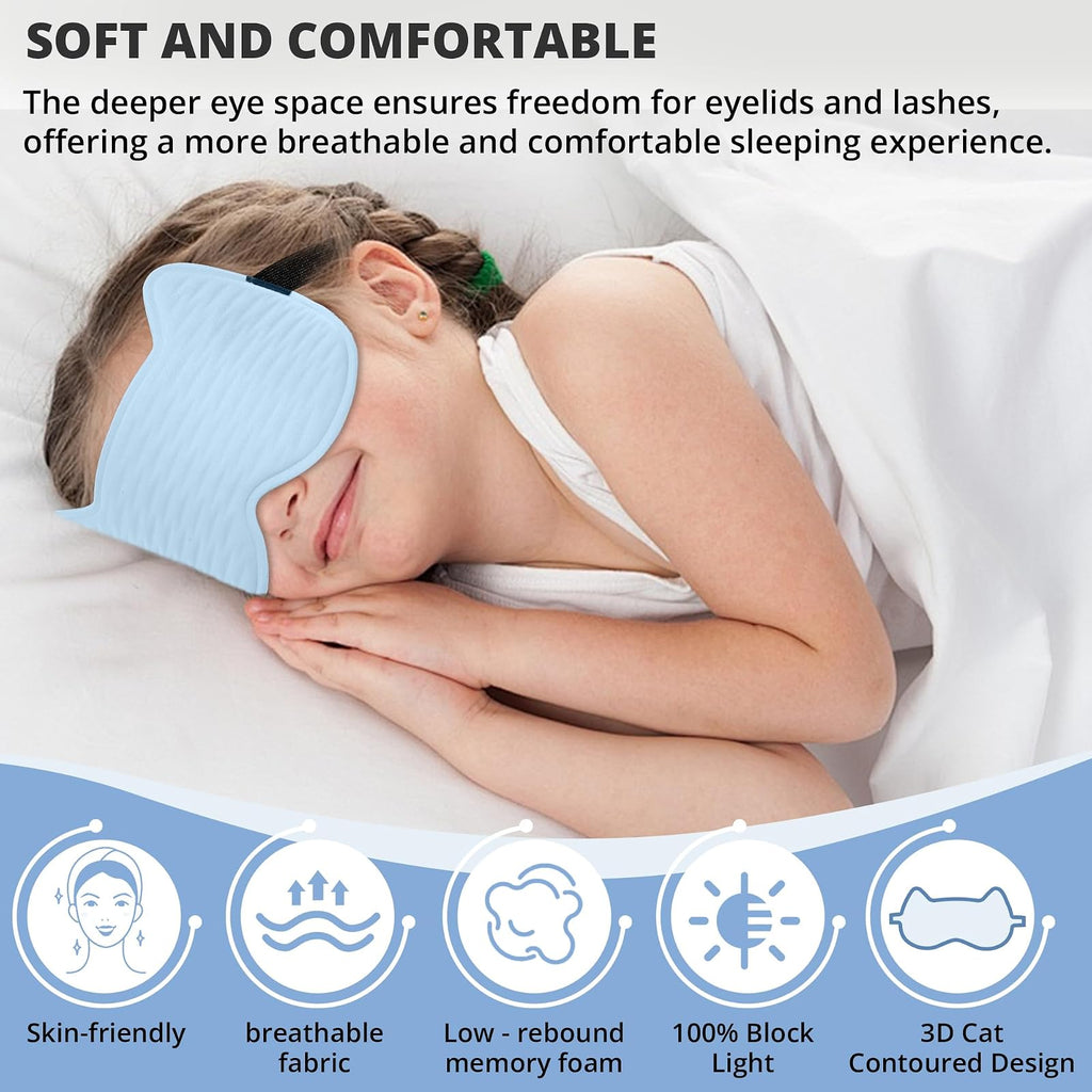 sleep mask for kids with sensitive skin