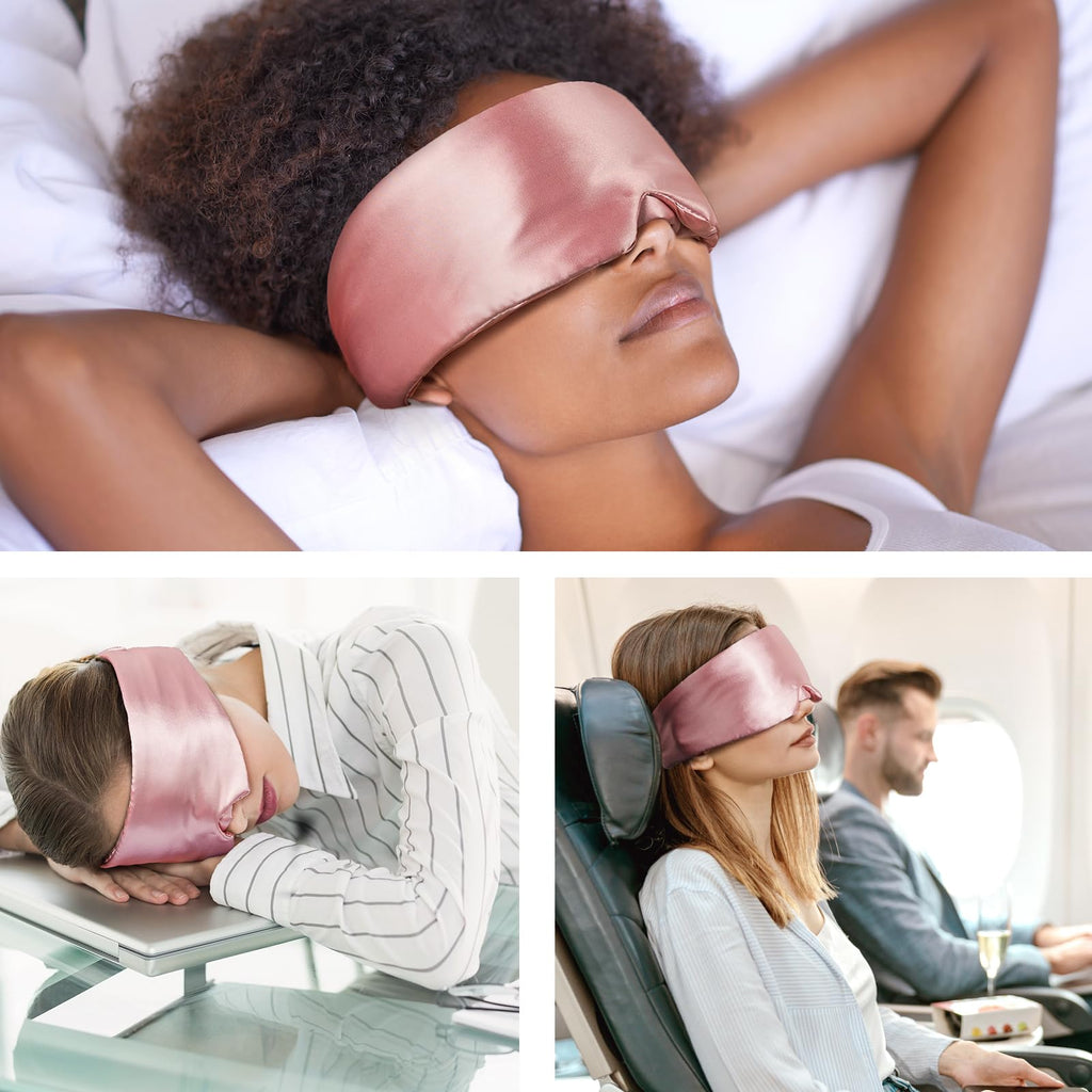sleep mask promoting restful nights