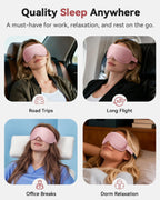 sleep mask with melatonin support