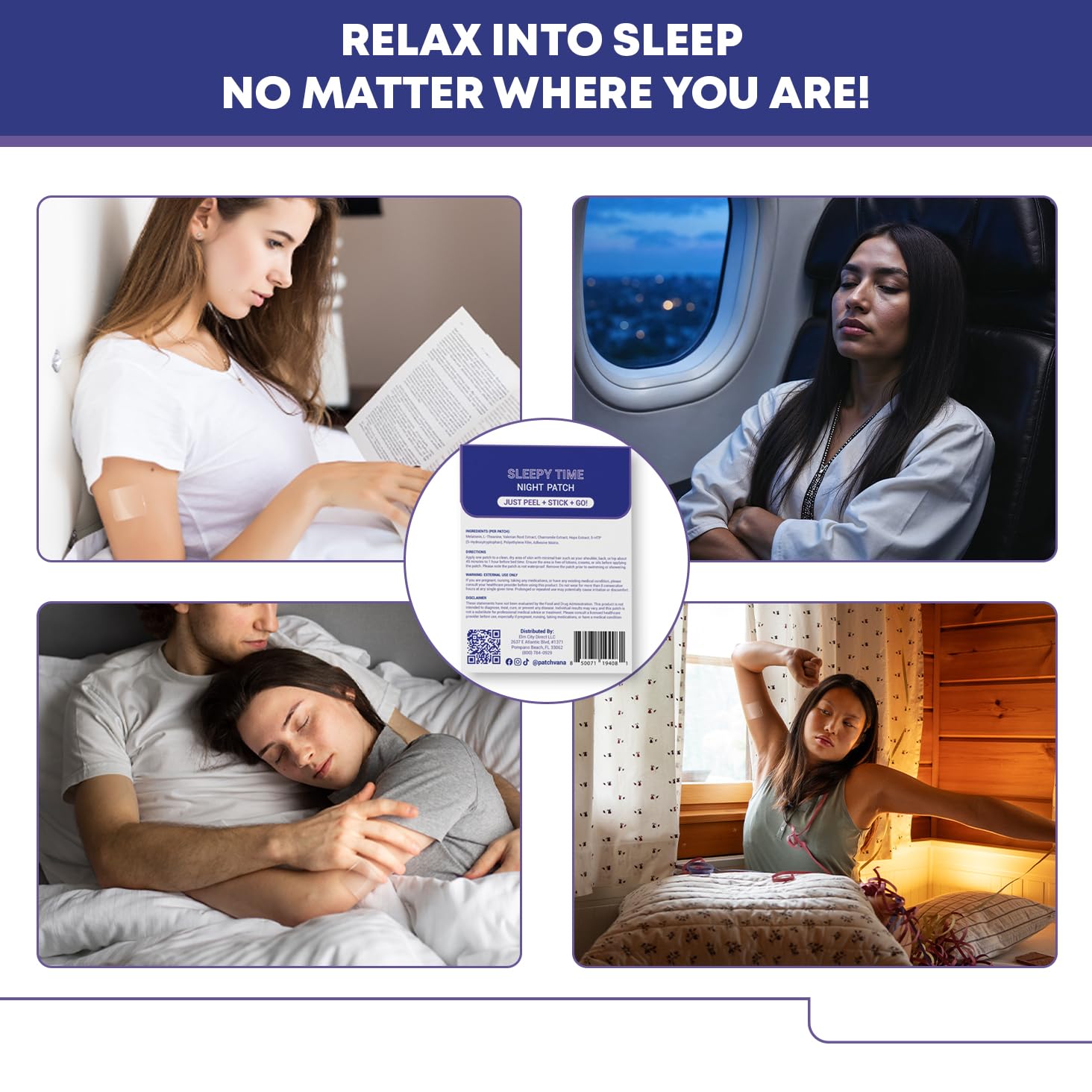sleep patches for improved sleep quality