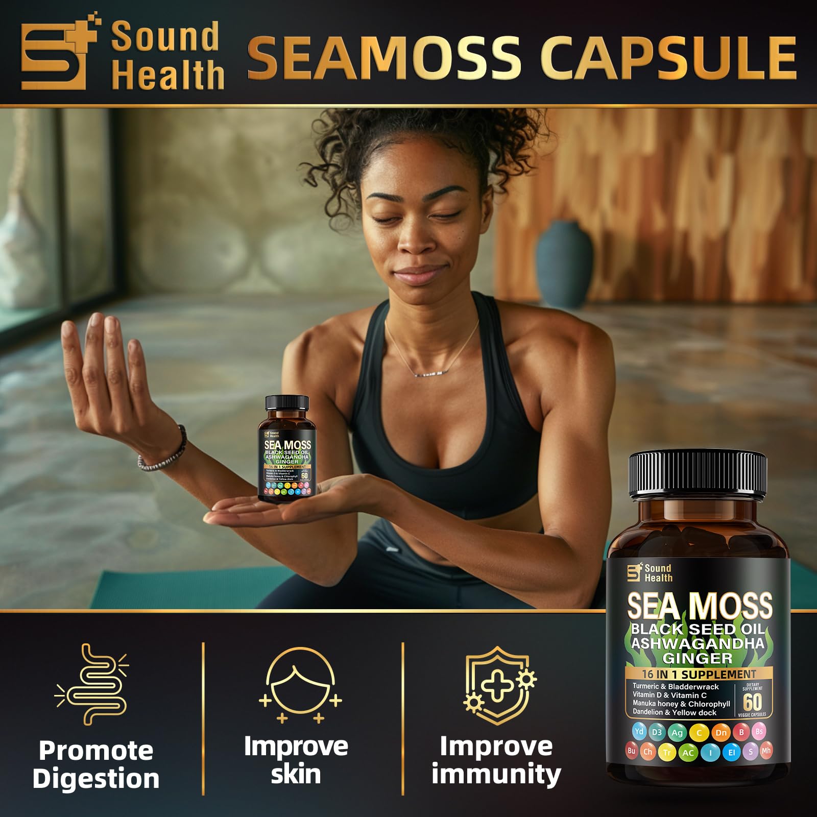 sleep support blended supplements for women