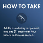 sleep support capsules with melatonin