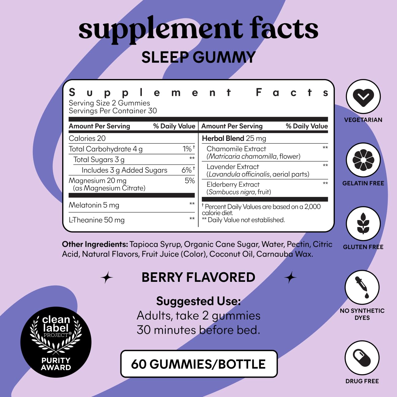 Sleep support gummies for adults