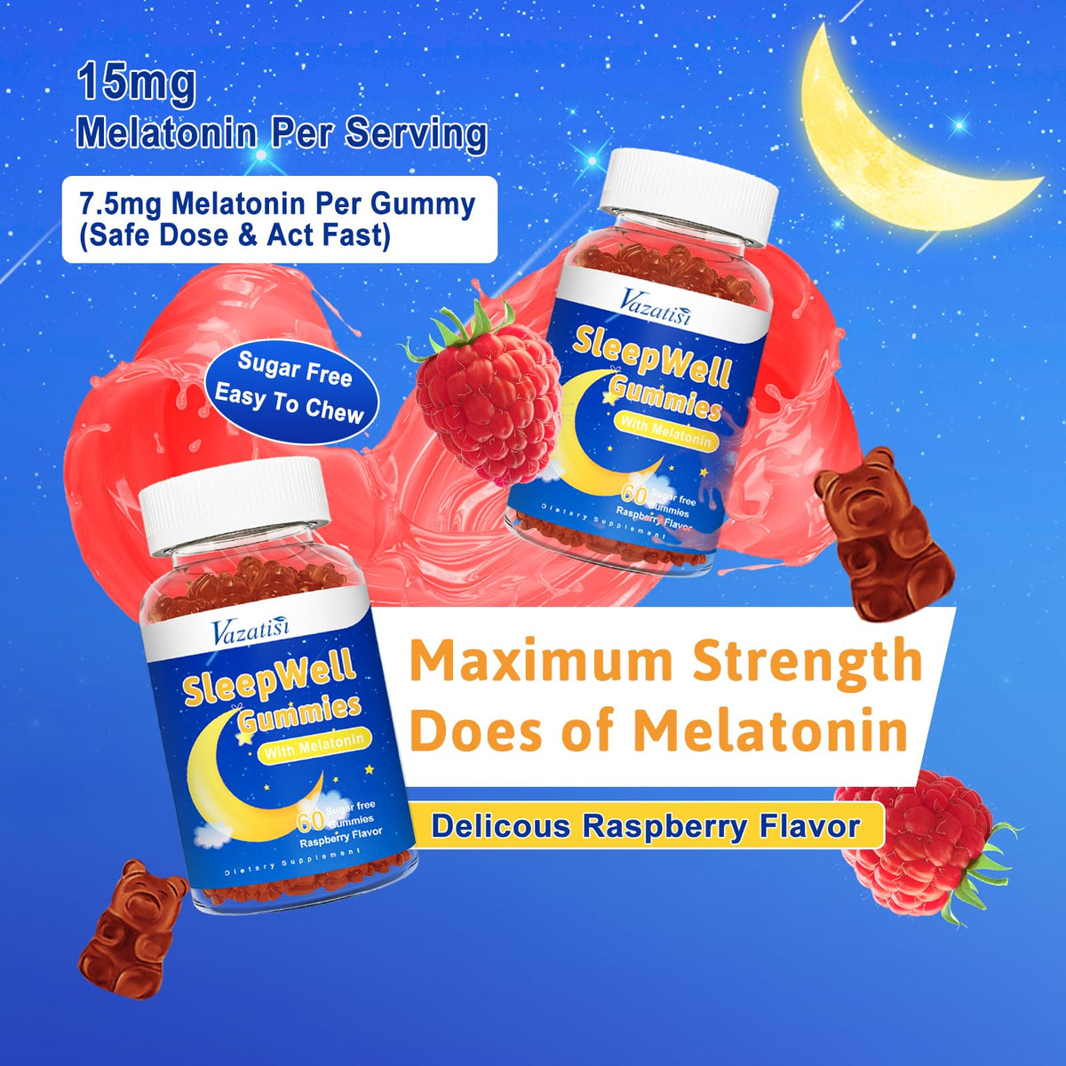 sleep support gummies with melatonin