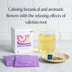 sleep support herbal tea sachets