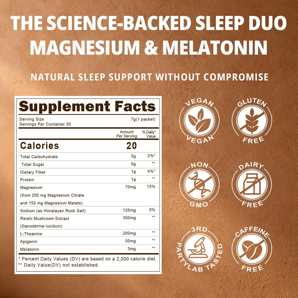sleep support hot cocoa mix