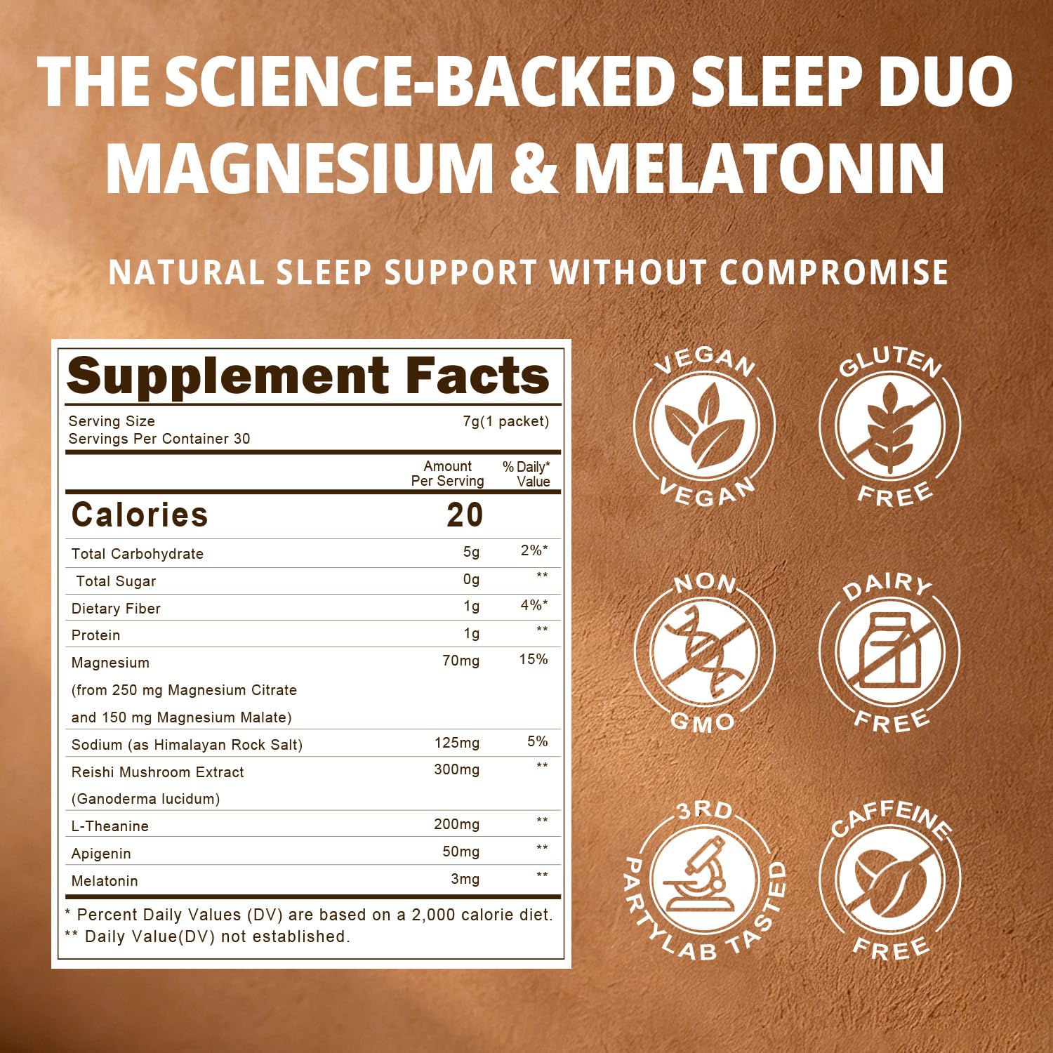 sleep support hot cocoa mix