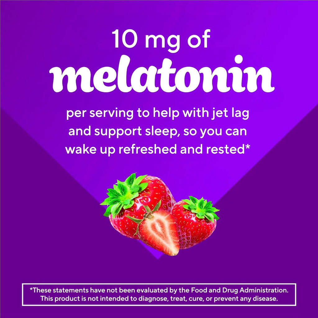 sleep support melatonin 10mg gummies