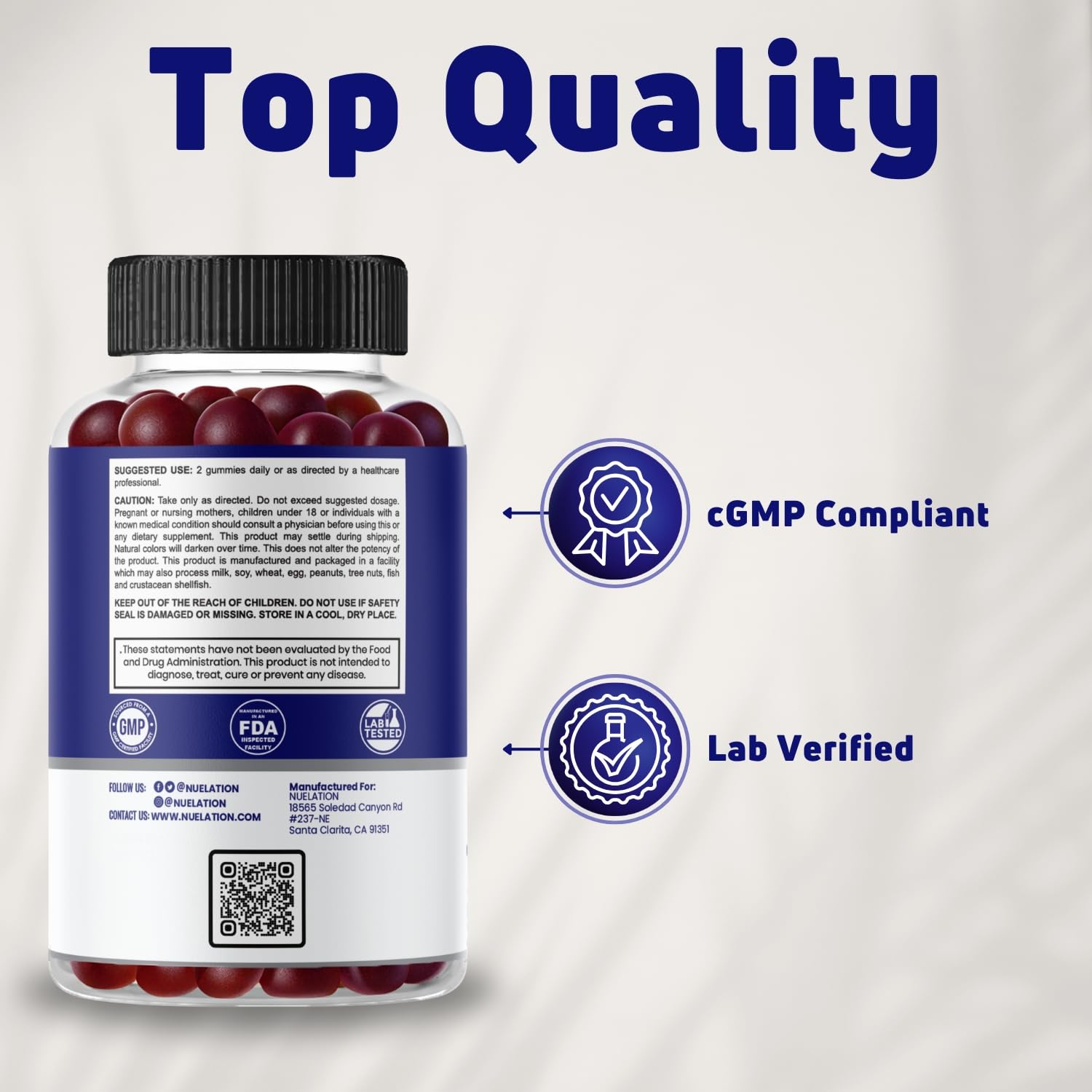 sleep support melatonin 10mg gummies